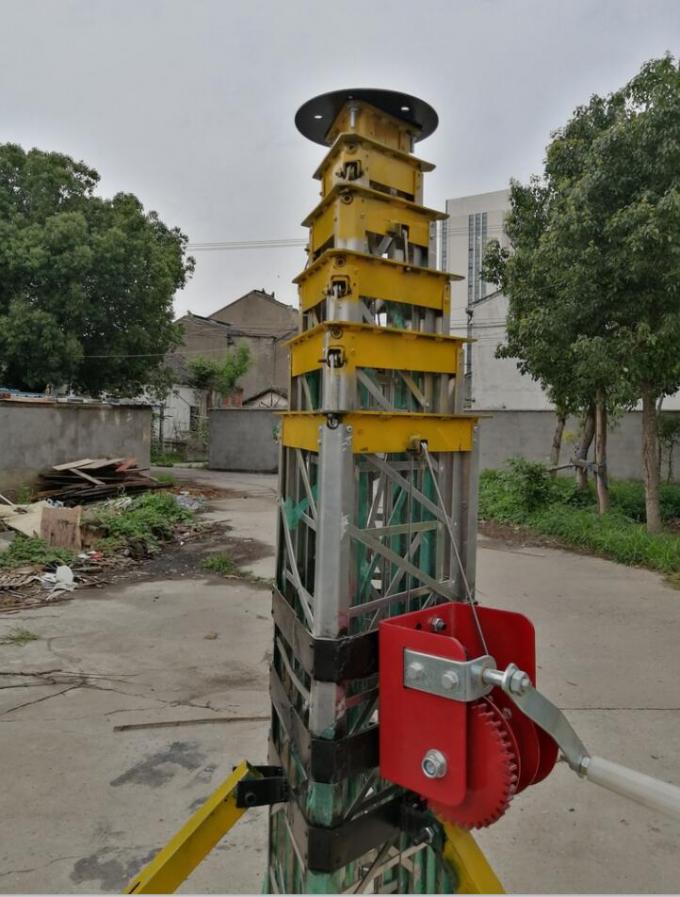 lattice steel towers steel winch up lattice tower 15m to 30m max load ...