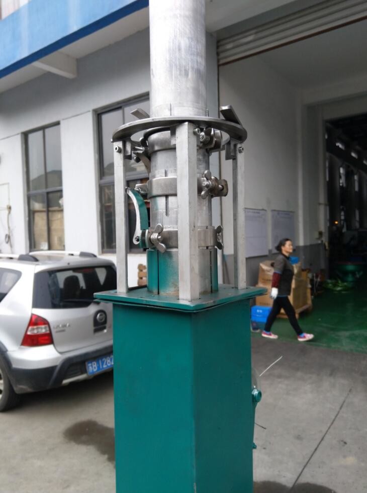 telescopic antenna mast winch up 3m to 15m aluminum mast max load 15kg ...