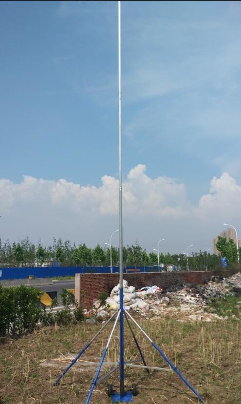 6m telescopic antenna portable light weight antenna mast telescopic ...