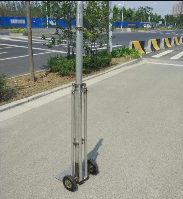 maszt teleskopowy portable telescopic mast aluminum mast hand push up ...