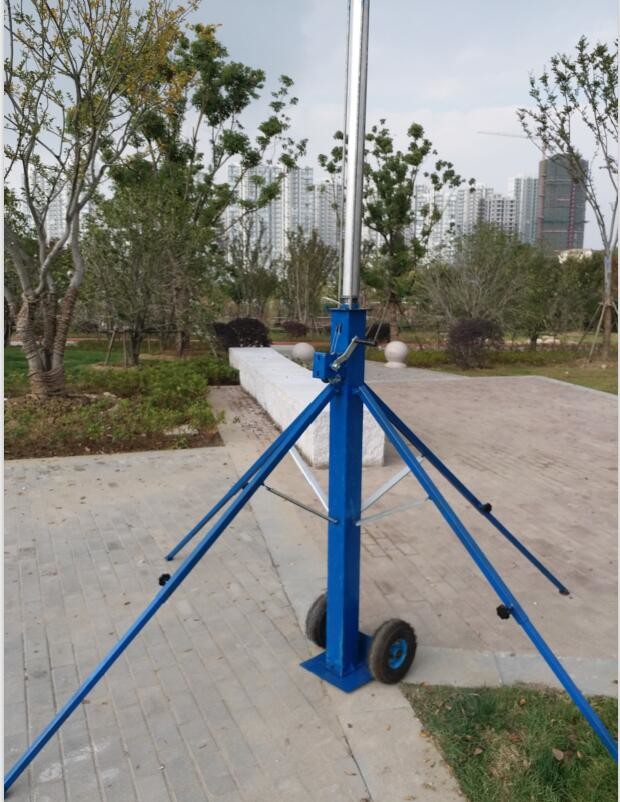 Aluminium Telescopic Mast 18m (60ft) Lightweight Portable Crank Up Pole ...